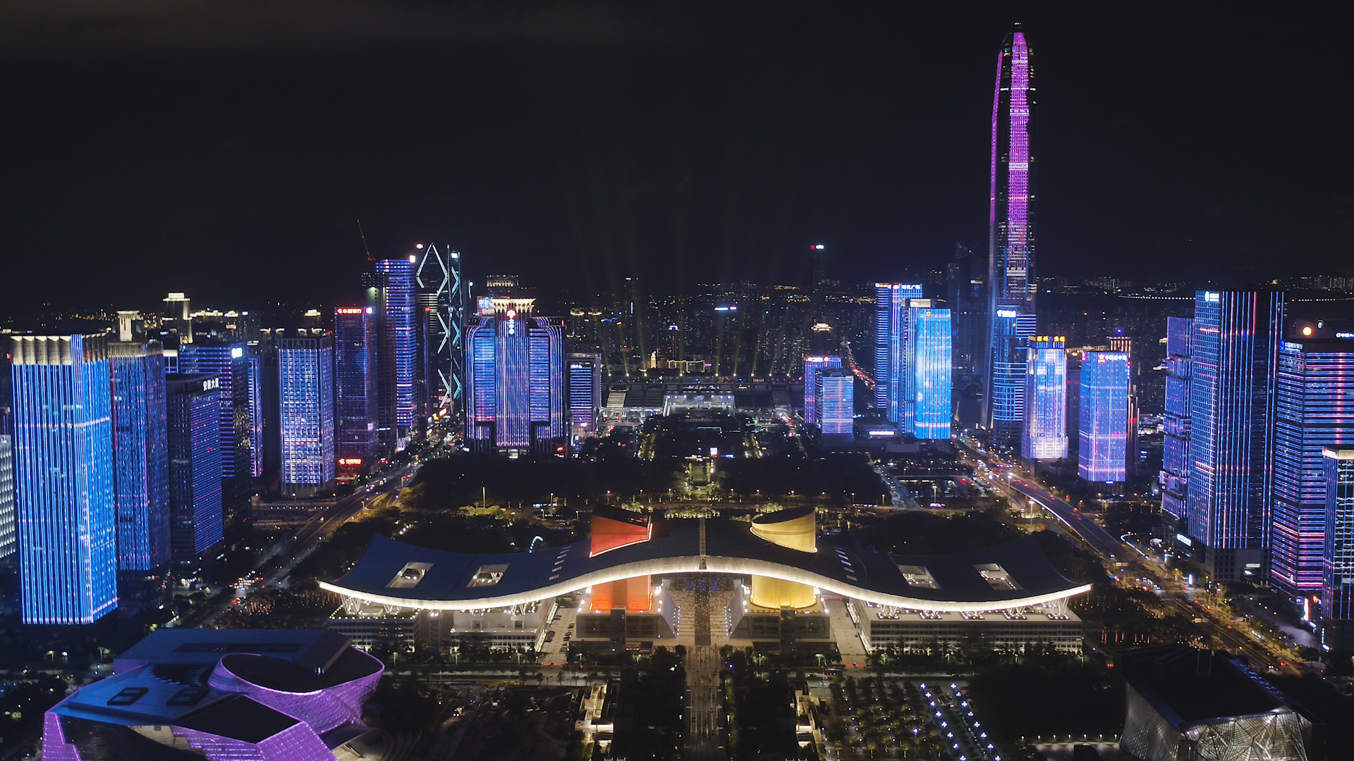 Shenzhen Futian CBD - Traxon e:cue